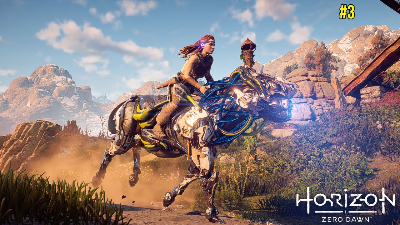 Fighting & Taming Strider | Horizon Zero Dawn Gameplay #3 - MAG.MOE