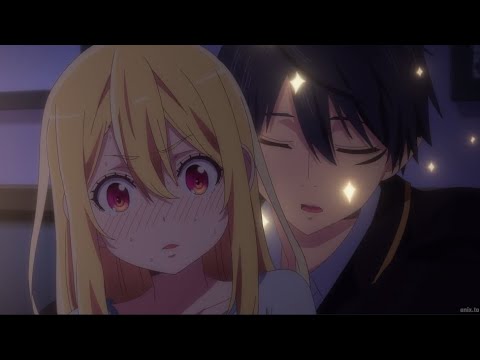 Akutsu gives Lily a cute back hug as a reward - MAG.MOE