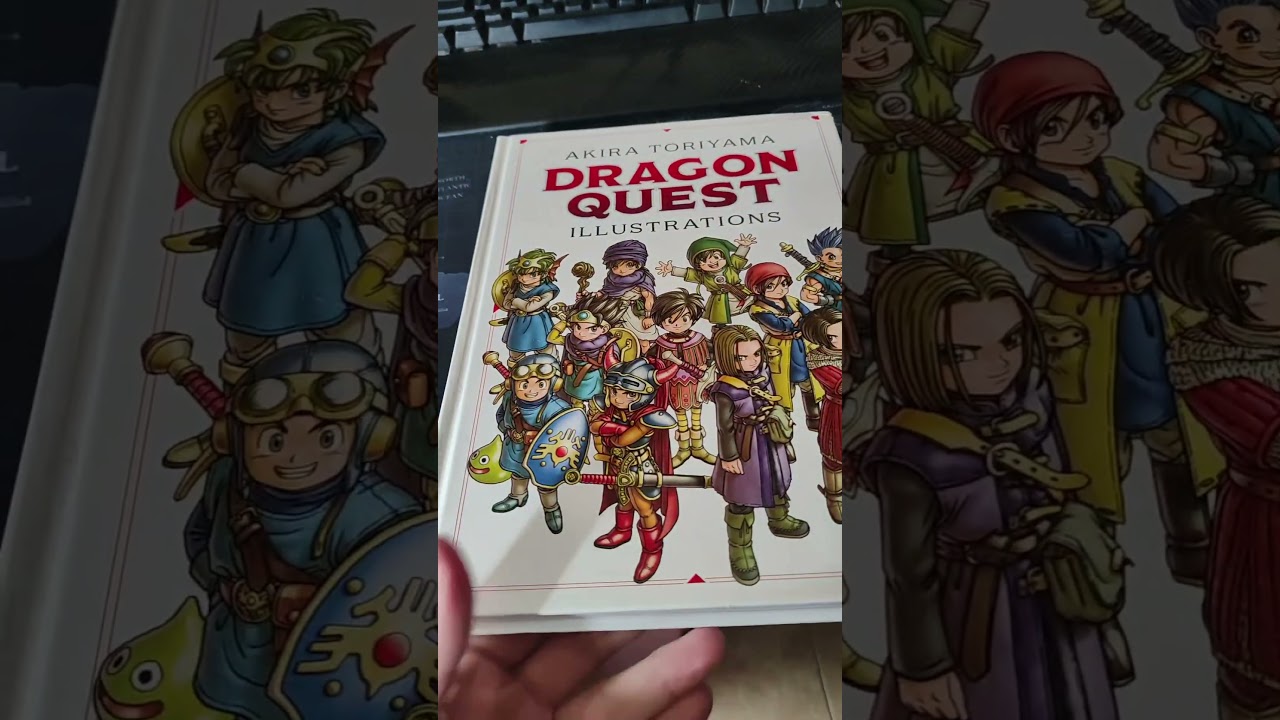 Coleccion de Dragon Quest parte 1 #shorts #dragonquest #manga #gaming # ...
