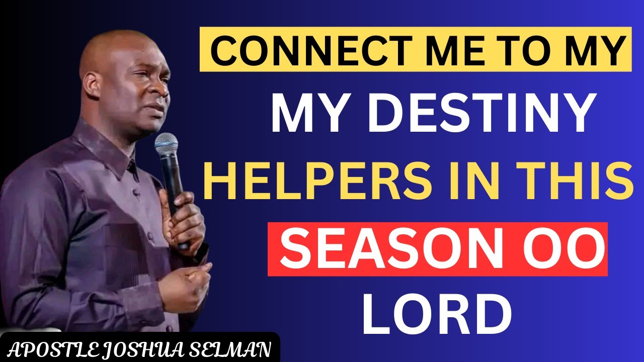 MIGHTY FATHER CONNECT ME TO MY DESTINY HELPER IN THIS SEASON OO LORD ...