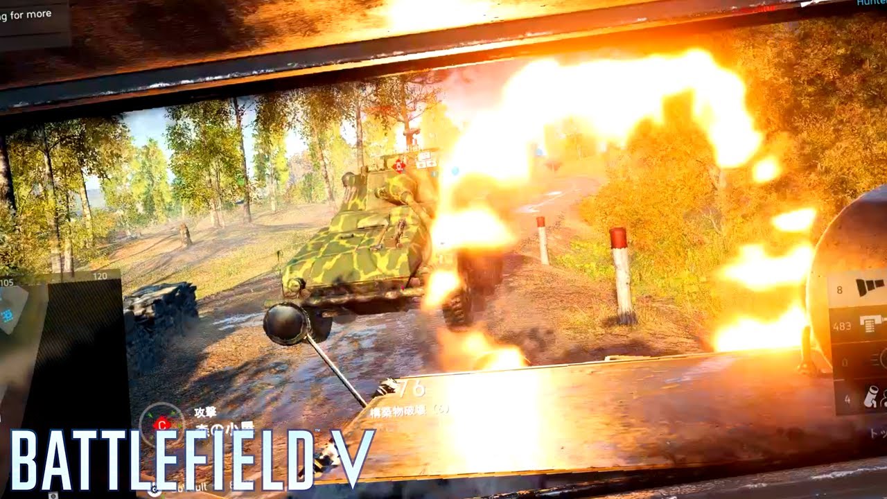 強襲型"M8 グレイハウンド"【BATTLEFIELD V-BFV" 実況】 - MAG.MOE