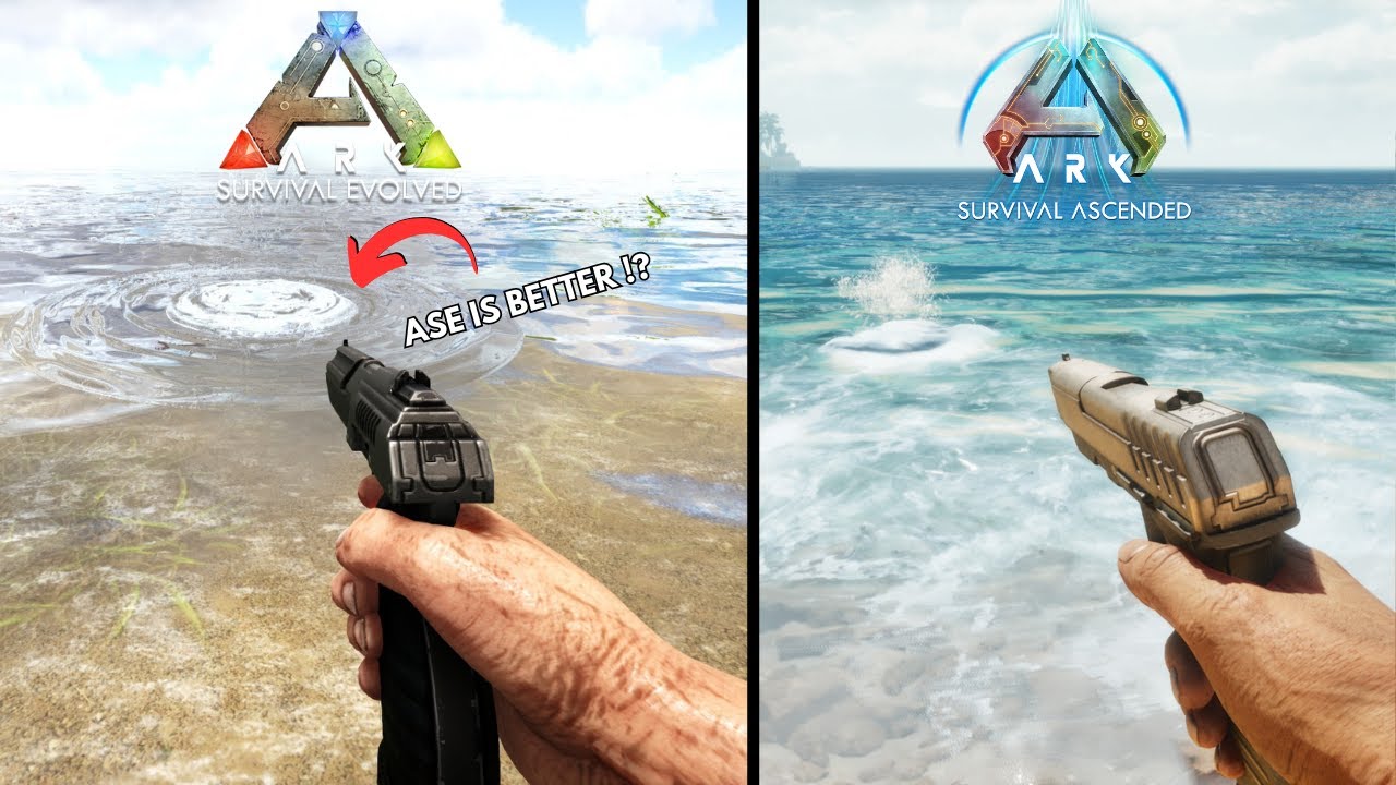 ARK ASCENDED vs. ARK SURVIVAL EVOLVED | Ultimate Face-Off 🔥 - MAG.MOE