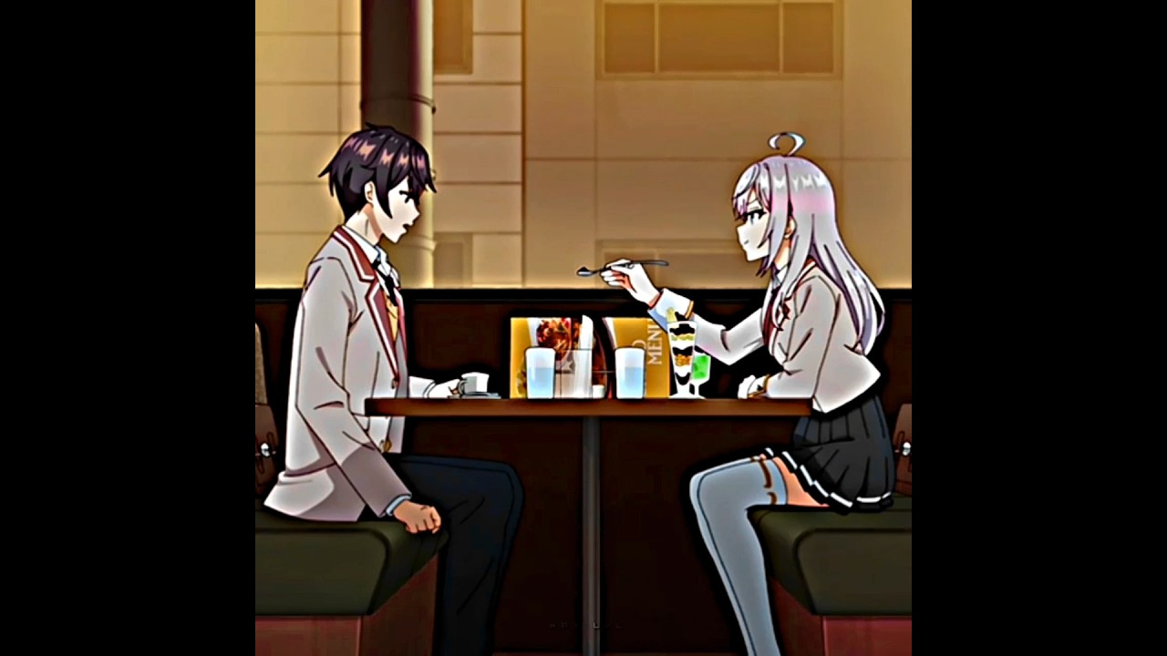 Part 2 Alya and kuze indirect kiss|Alya sometimes hides her feelings in ...