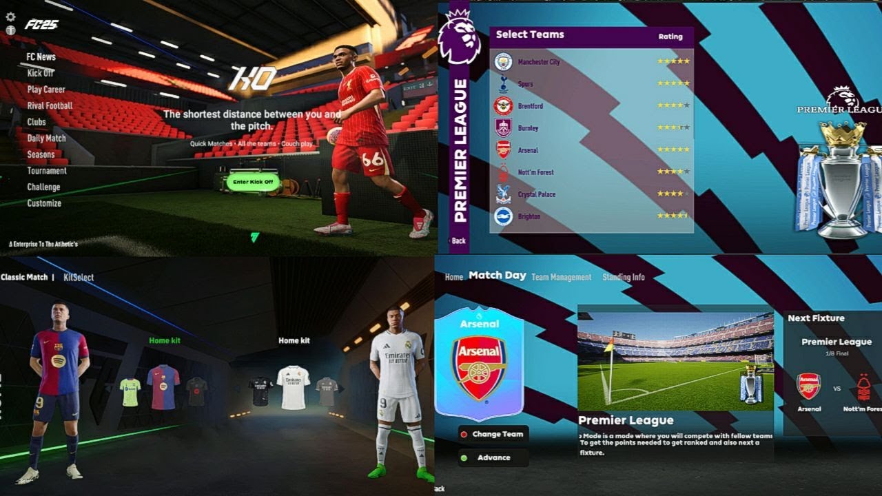 FIFA 16 MOBILE MOD EA SPORTS FC 25 ANDROID OFFLINE ALL TOURNAMENT NEW FACES KITS 2025 FULL ...