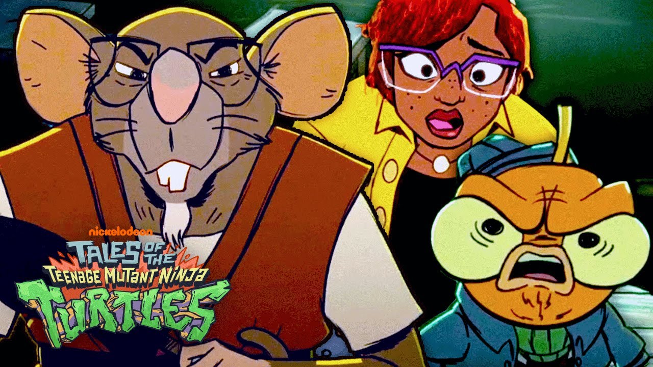 Splinter Battles a GOLD FISH! 🐟 w/ April | Full Scene | Tales of the ...