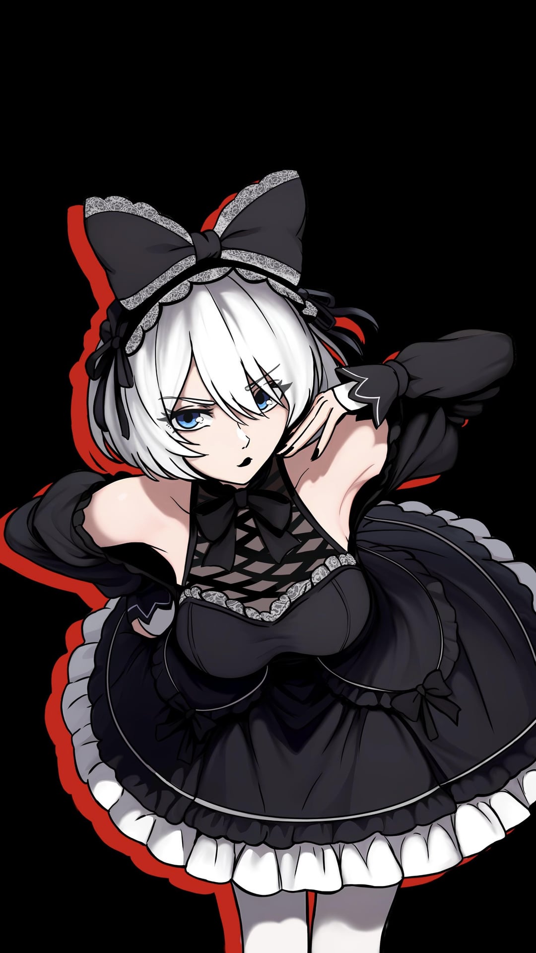 Gothic Lolita 2B [NieR:Automata] (2098x3730) (2098x3730) - MAG.MOE