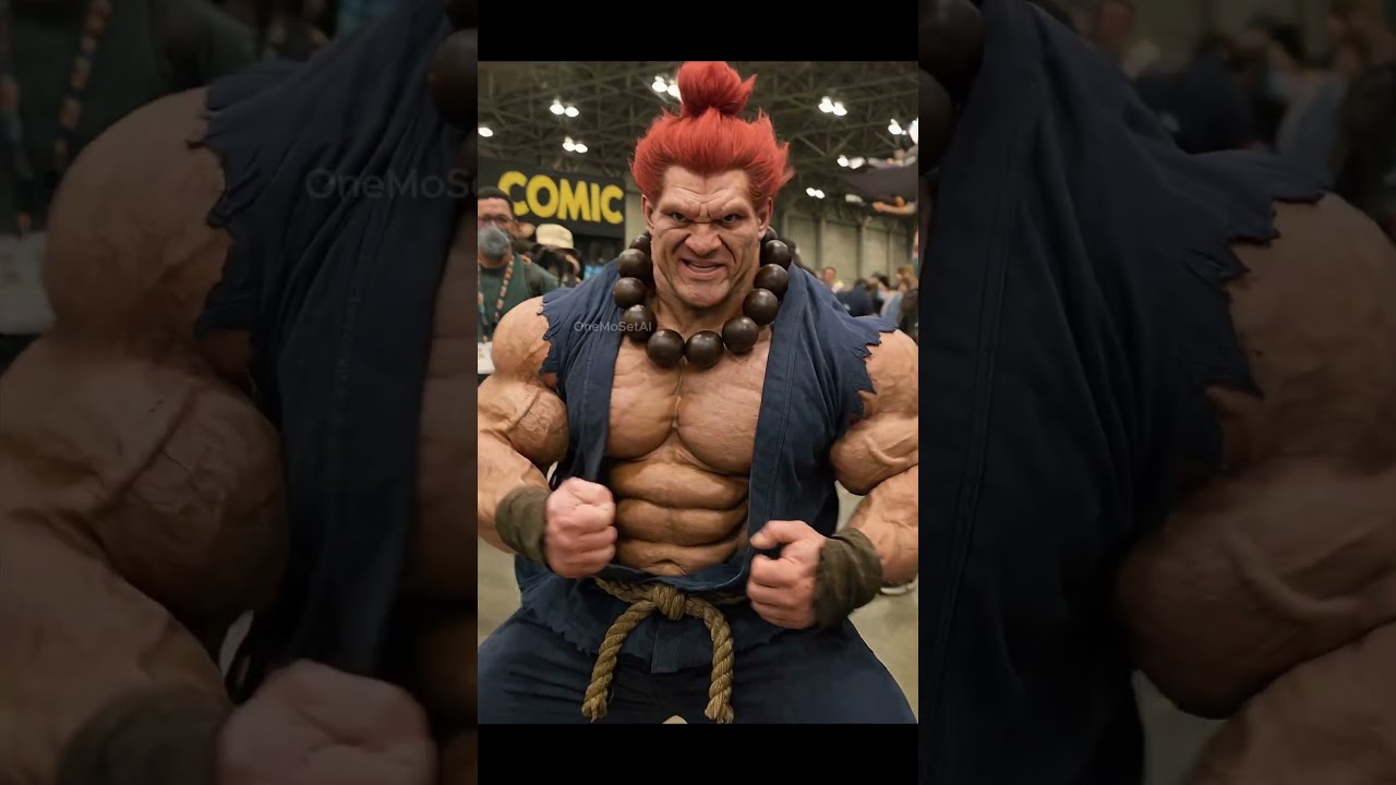 BodyBuilderは完璧なAkumaコスプレをします！ - MAG.MOE