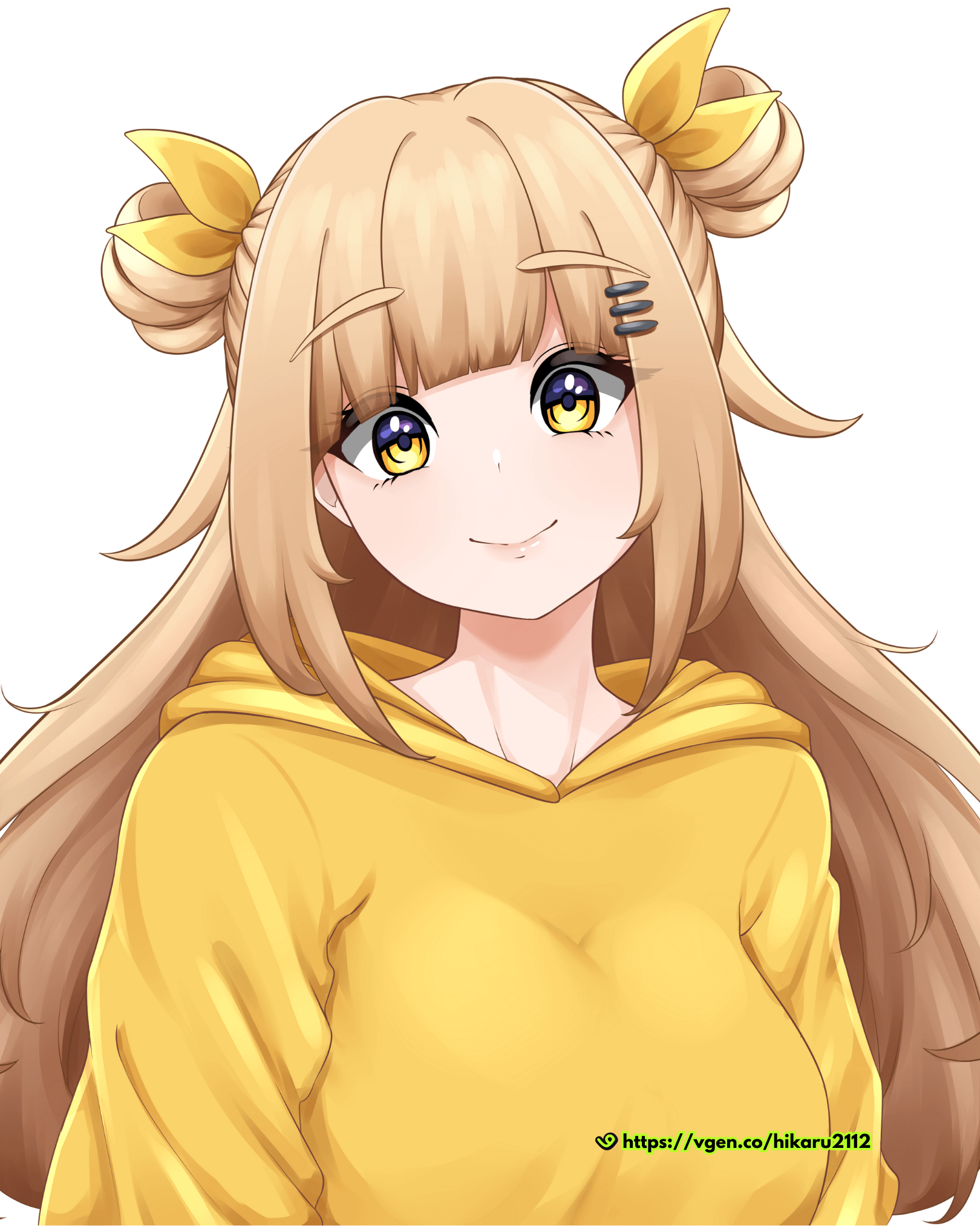 Himari Yuzuno (my OC) in new art style ˶ᵔ ᵕ ᵔ˶ - MAG.MOE