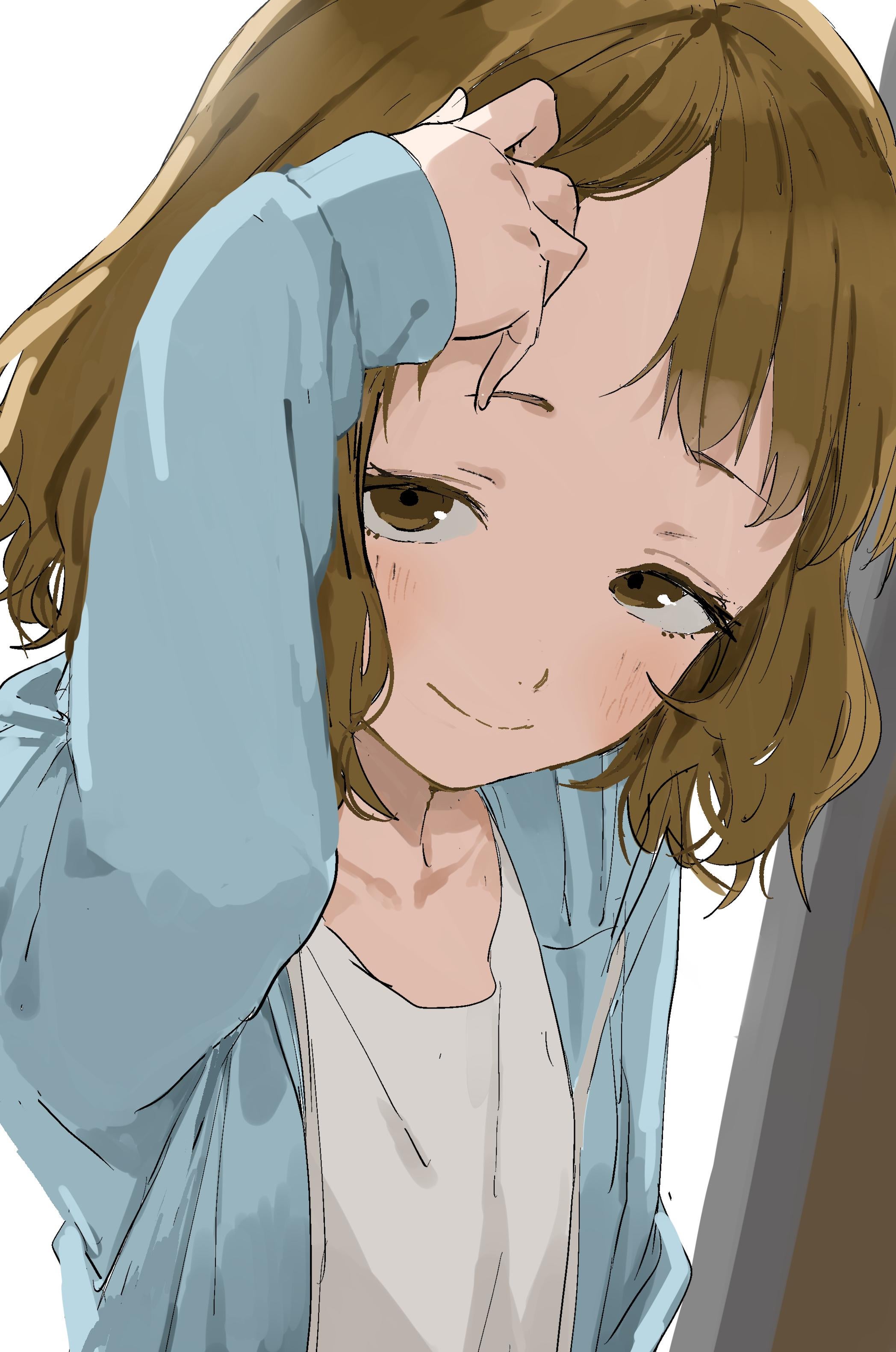 [ART] Yuki Himemiya Reveal Her Forehead (Mane Mane Nichi Nichi) - MAG.MOE