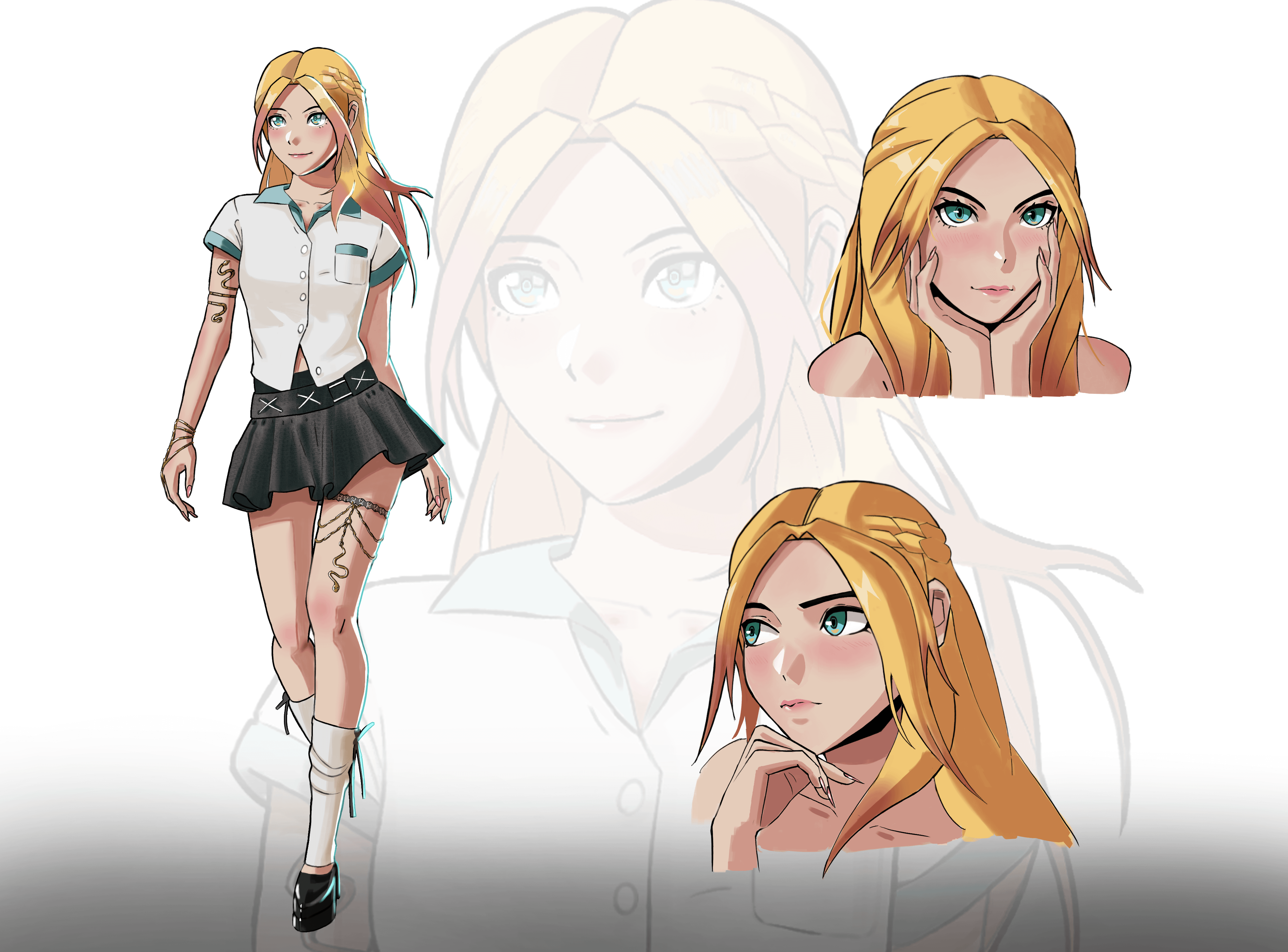 Just wanted to do a cute and "cliche" character haha - MAG.MOE