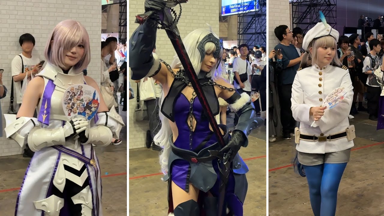 ド至近距離に現れた公式コスプレイヤーさんたち FGOフェス2025 - MAG.MOE