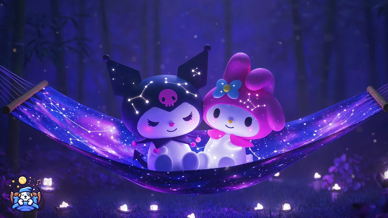 Soft Relaxing Piano with Kuromi & My Melody - Try Listening In 5 ...