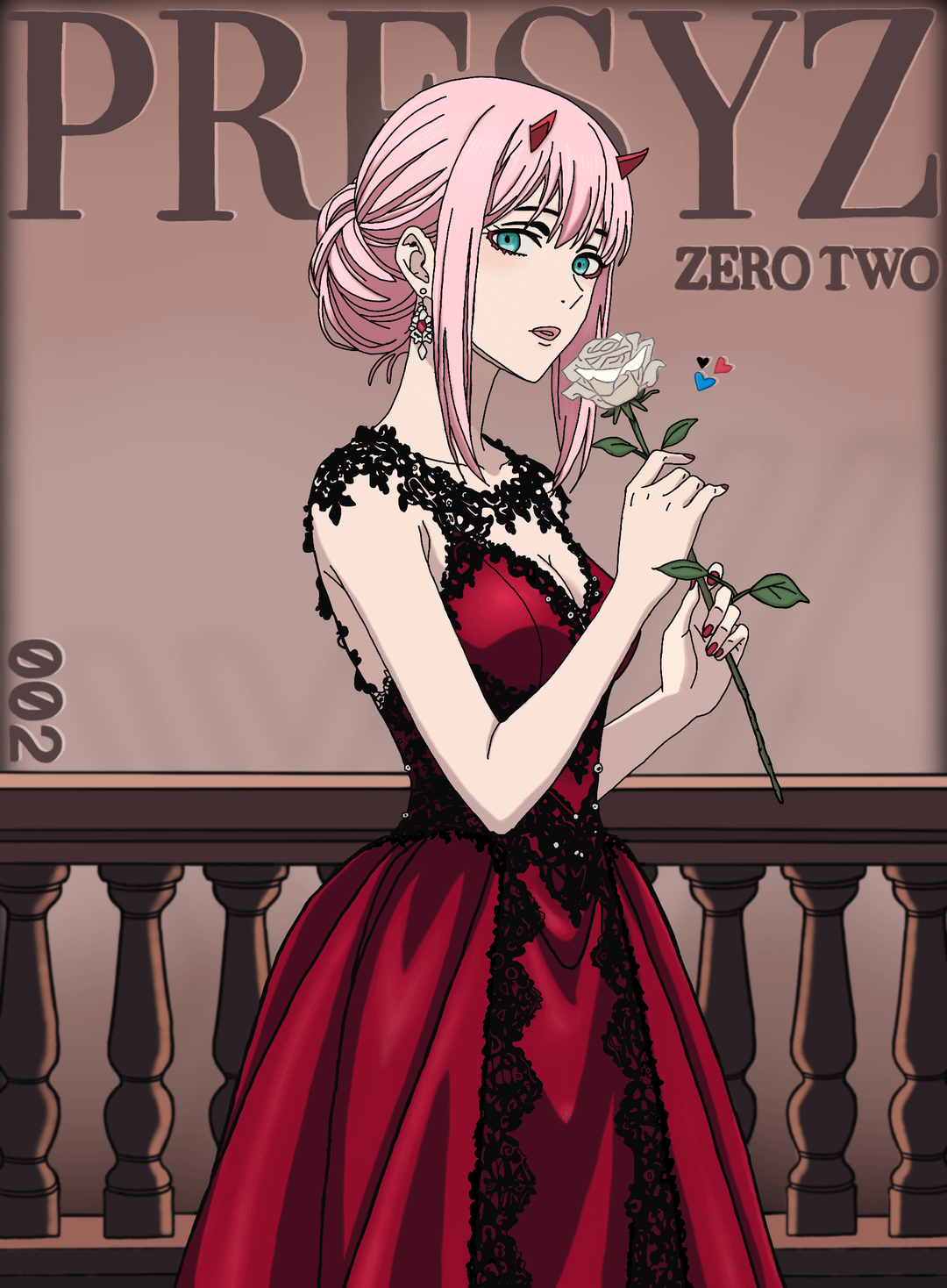 Zero Two - first time posting my art here! - MAG.MOE