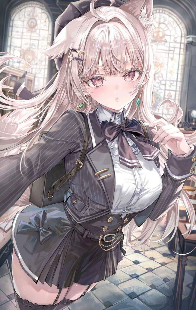 Shirt with skirt and jacket (Momoco) [Original] - MAG.MOE