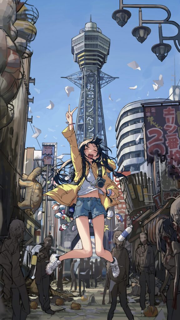 Zombie Apocalypse [Original] (2658x4725) - MAG.MOE