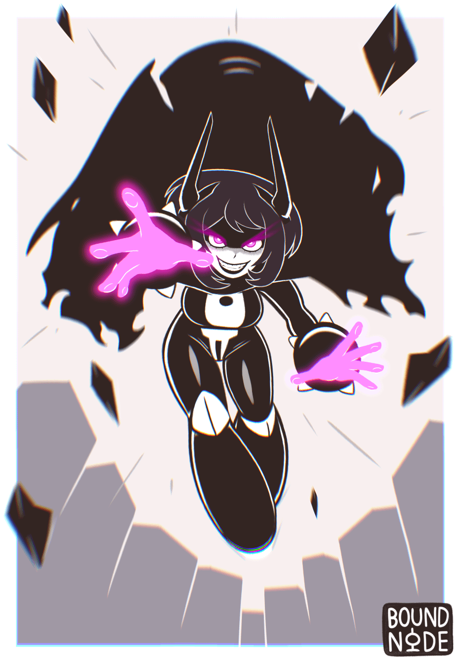 Dark Gravity Girl (Ochaco Uraraka) Villain - My Hero Academia - MAG.MOE