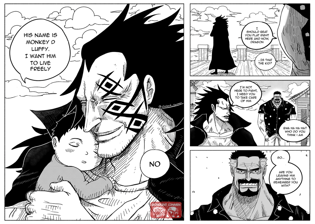 Some of my attempts trying to draw in Oda's artstyle - MAG.MOE