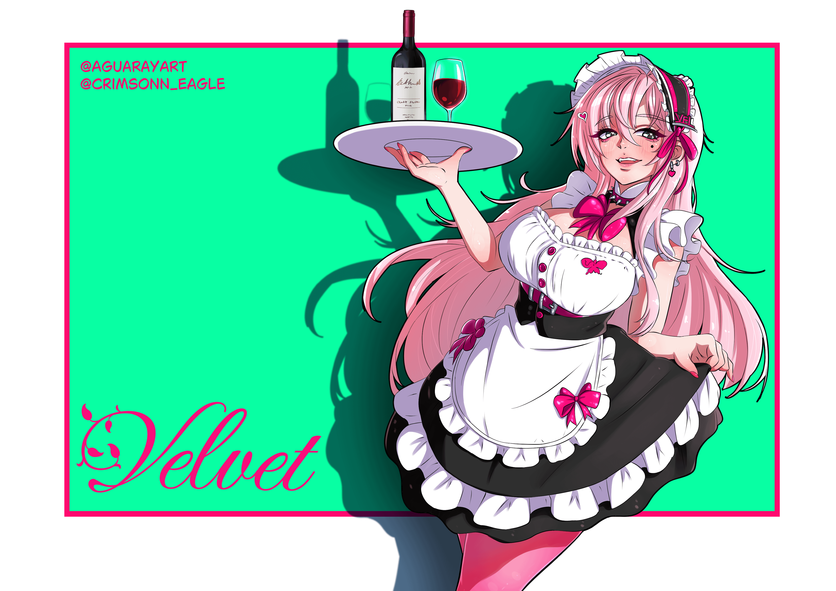 Velvet Maid outfit fanart - MAG.MOE