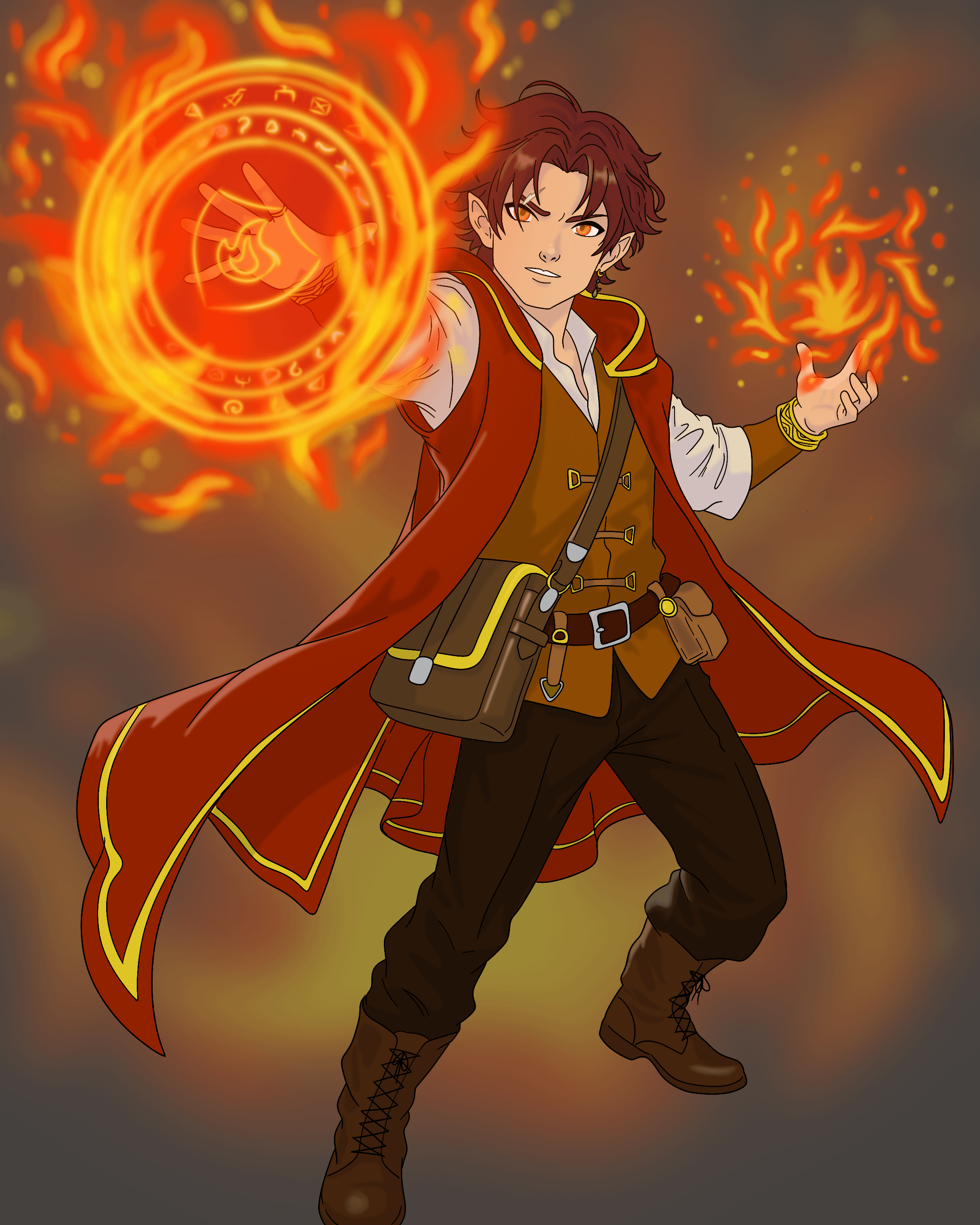 Meet Ronin, the Halfling Evocation Wizard! - MAG.MOE
