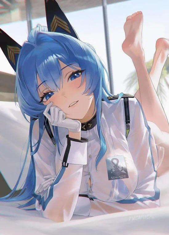 In Bed With Helm [NIKKE] - MAG.MOE